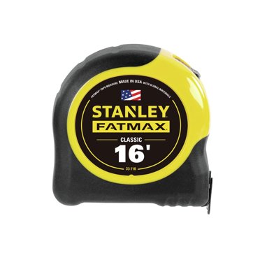 Stanley FatMax FMHT36325S 25' X 1-1/4" Yellow & Black Tape Measure ...