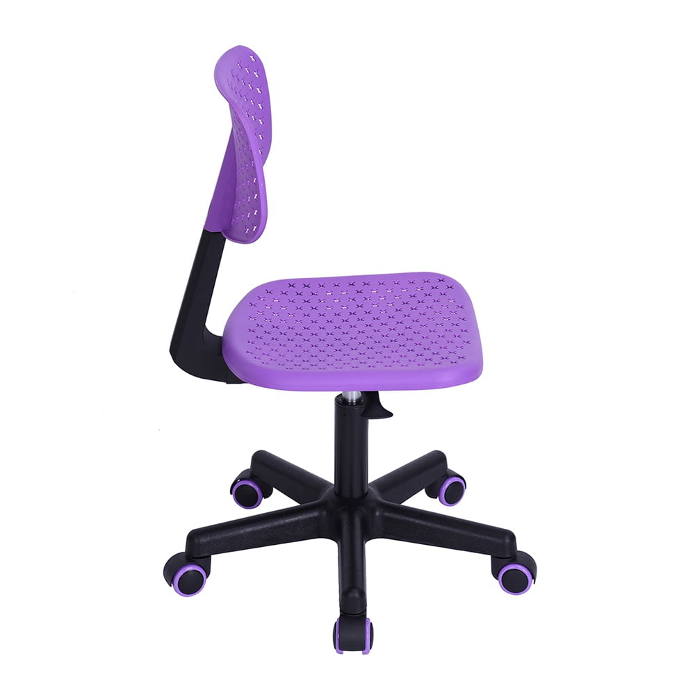 Computer Chair, Plastic Children Student Chair, Low-Back Armless ...