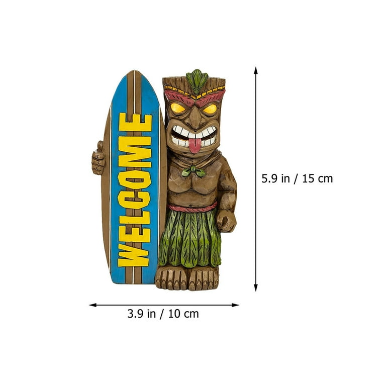 Tiki Man Statue