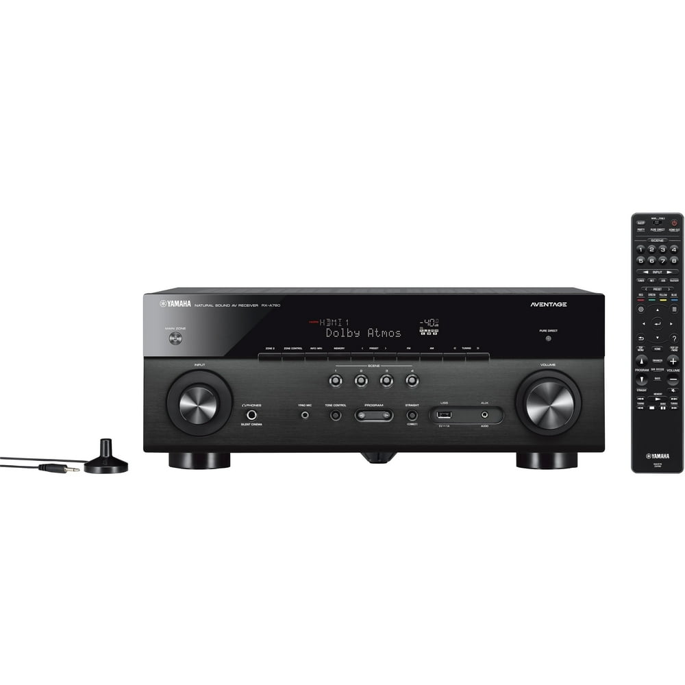 Yamaha RX-A780 AVENTAGE 7.2-Channel AV Receiver with MusicCast ...