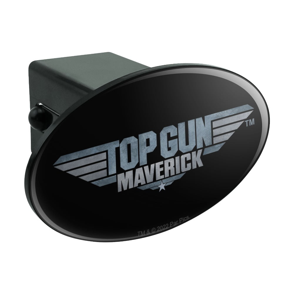Top Gun: Maverick Logo Oval Tow Trailer Hitch Cover Plug Insert ...