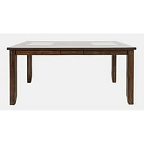 Jofran Altamonte Contemporary 48" Round Counter Height Table with Glass ...