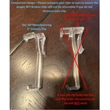 3 Inch Valance Clips for Window Blinds - Pick your Quantity - 12 Pack ...