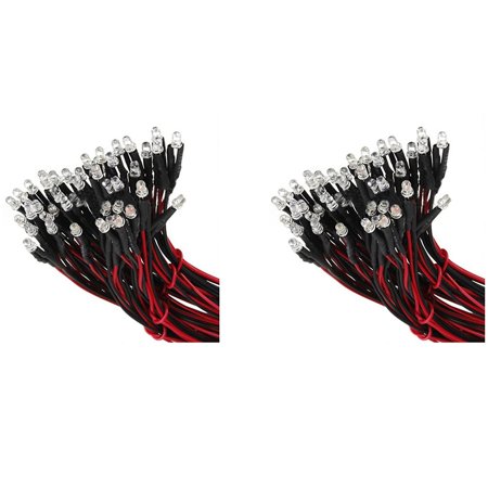 10 Pcs 12v 20cm Led Pre Wired 3mm Red--(Aimia) | Walmart Canada