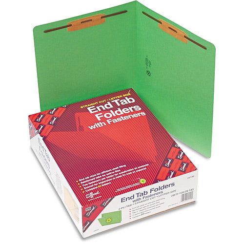 Smead End Tab Fastener File Folder, Shelf-Master® Reinforced Straight ... Smead End Tab Fastener File Folder, Shelf-Master® Reinforced Straight ...