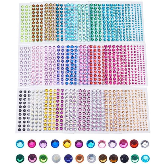 Rhinestone Sticker Sheets