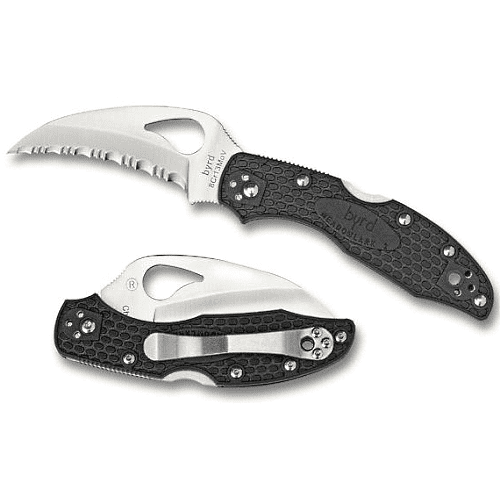 Click here for Spyderco Hawkbill Black Frn Spyderedge prices