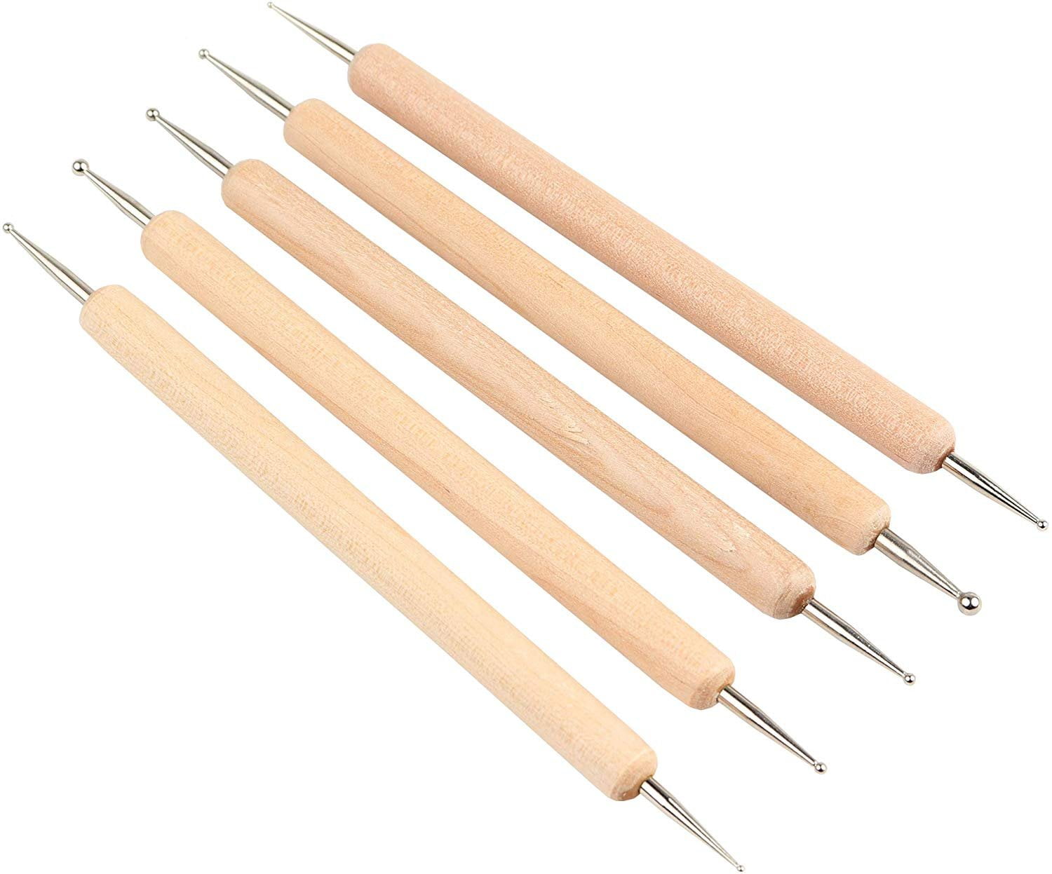 O'Creme 5-Piece Cake-Decorating Fondant-Tool Set with Modeling Ball ...