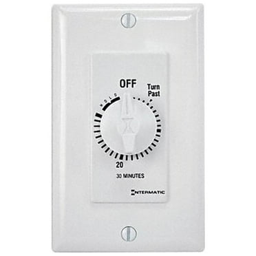 Intermatic Timer,Mechanical,120V,15A,Wall Switch E1010 - Walmart.com