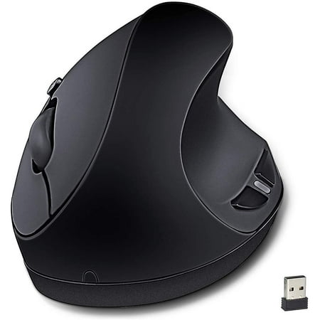 Ergonomic Wireless Mouse, 2.4ghz Wireless Vertical Mouse Optical Mice ...