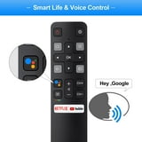 Universal Voice Remote Control for TCL Android TVs, RC802V TCL Smart TV ...