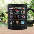 Christian God Says I Am Bible Verse Science Biology Teacher Coffee Mugs ...
