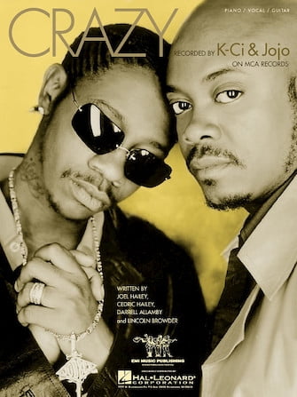 Crazy (K-Ci And JoJo) Piano Vocal (Sheet Music/Songbook) - Walmart.com ...