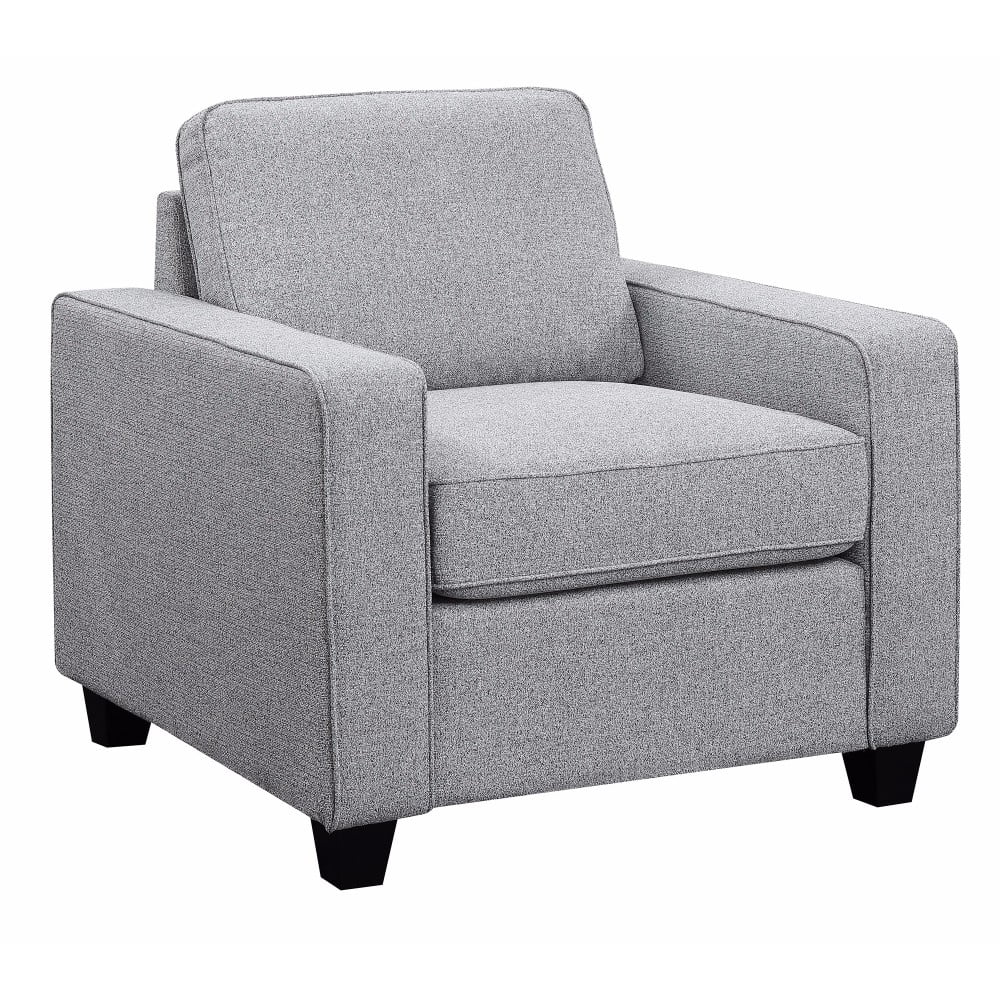 Well Designed Minimalistic Upholstered Chair, Gray - Walmart.com