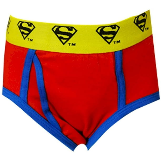 Fruit of the Loom Boys DC Comics Superman Red Logo Briefs - Walmart.ca