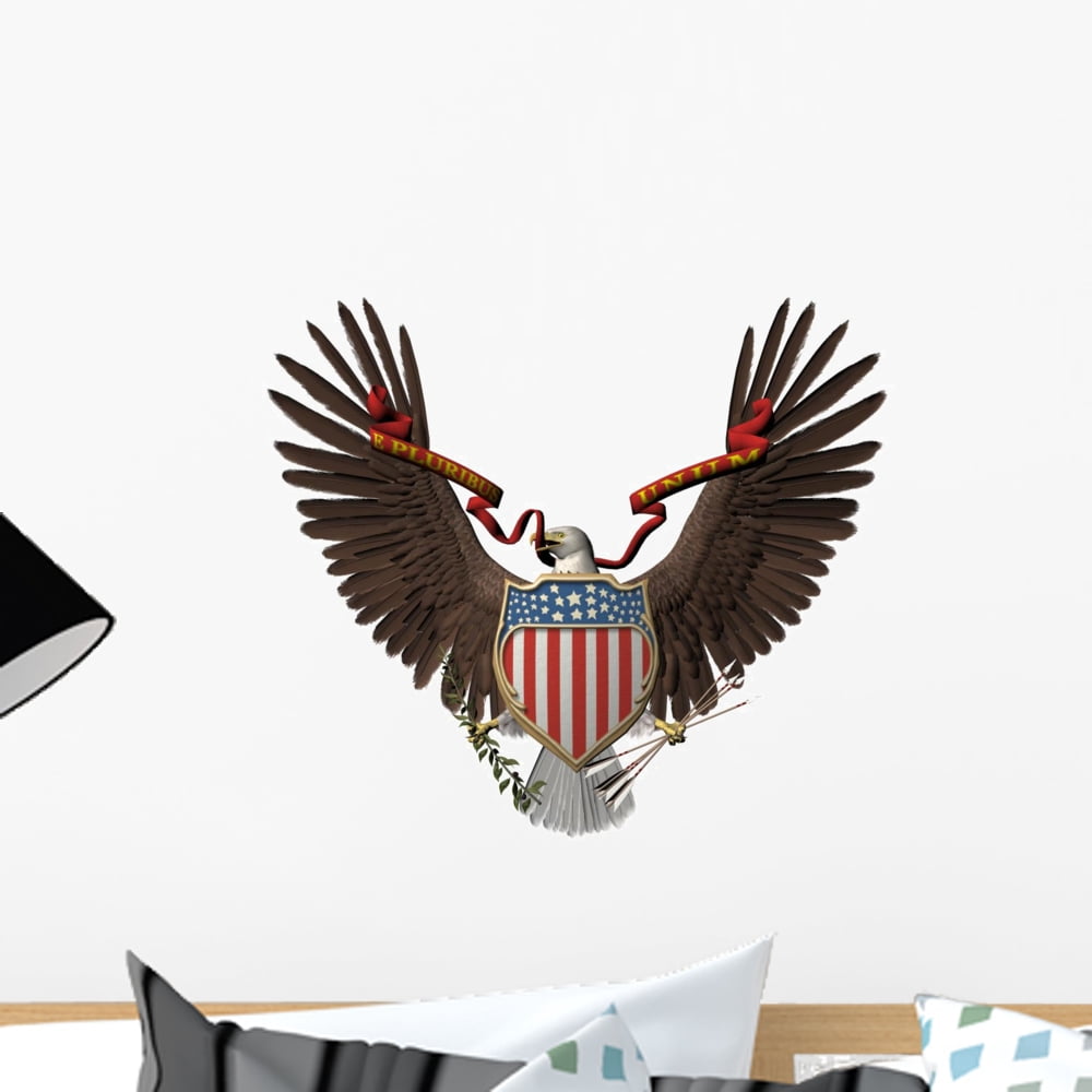 American Great Seal Wall Mural Decal Sticker, Wallmonkeys Peel & Stick ...