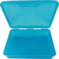 Soap Box 1 Ct Aqua - Soapbox with Hinged Lid and Secure Latch - Walmart.com