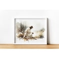 Affixzi Jesus Prays in the Garden Wall Art - Inspirational Bible Verse ...