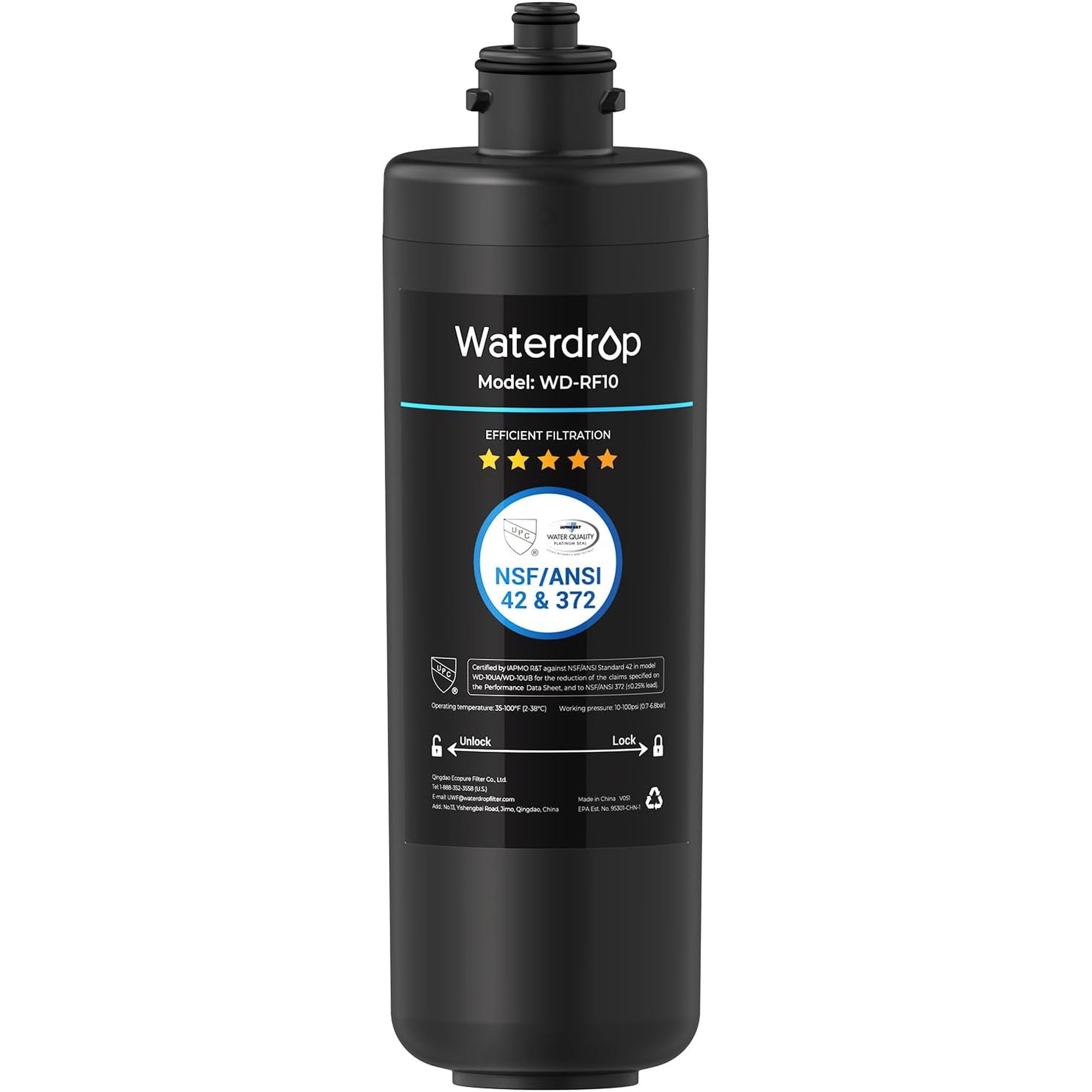 Click here for Waterdrop Wd-Rf10 Water Filter  Nsf/Ansi 42 Certif... prices