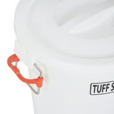 Tuff Stuff Products FS7 7 Gallon Feed and Seed Heavy Duty Plastic Drum ...