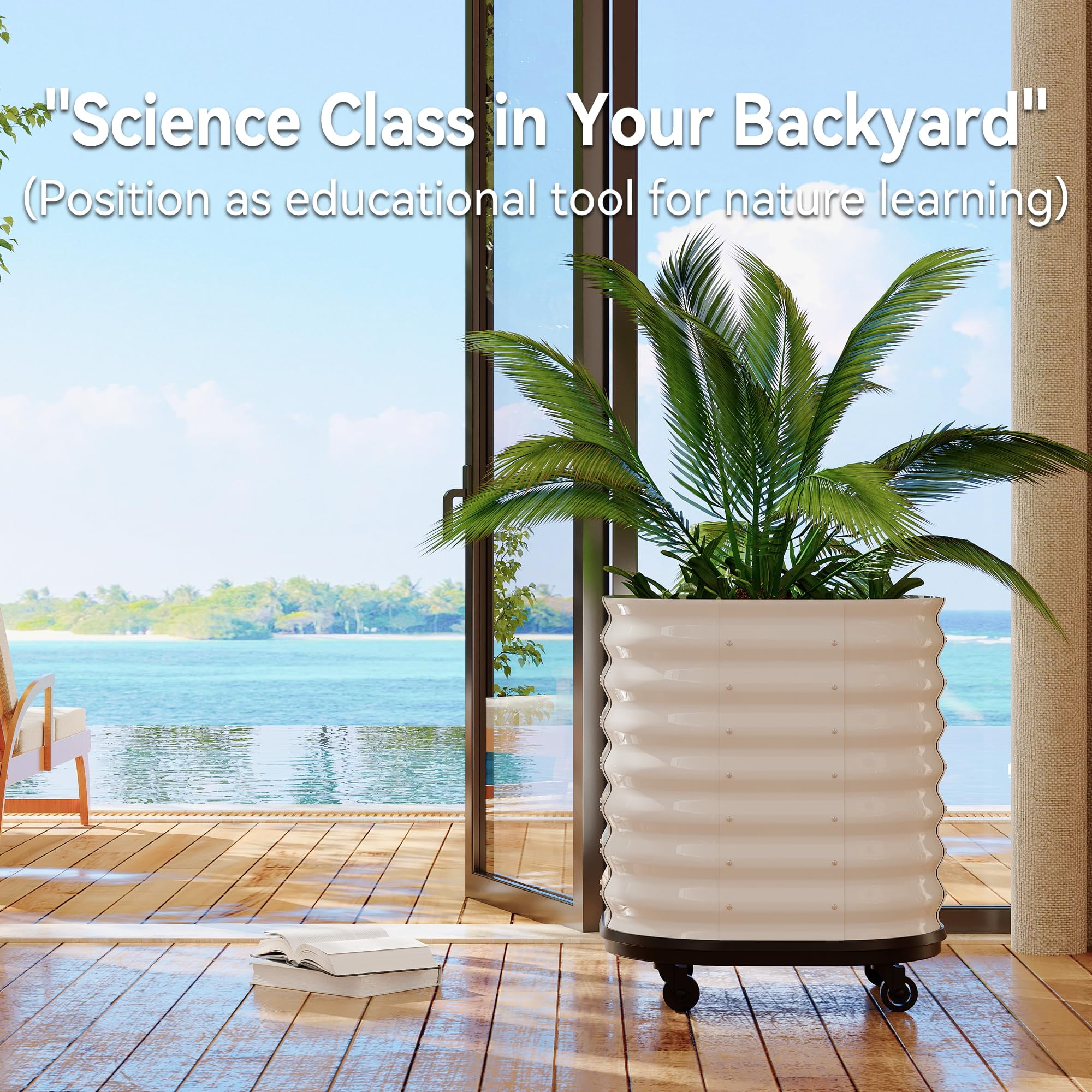 Click here for Tropow Galvanized Raised Garden Bed With Wheels &... prices