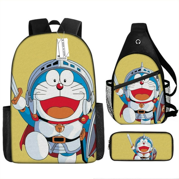 New Doraemon Children'S Backpack, Shoulder Bag, Primary And Secondary ...