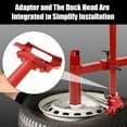 3. Upgraded Tire Changer xSmooth Rotation Heavy-Gauge Steel Adapters ...