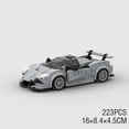 City Vehicle Technical Racing Car Speed Champion Building Blocks Racer ...