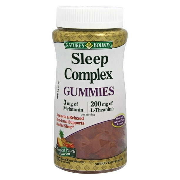 Nature's Bounty - Sleep Complex Gummies - 60 Gummies - Walmart.ca