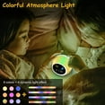 Alarm Clock for Kids, Bluetooth Music Player&Digital Clock, Sleep Sound ...