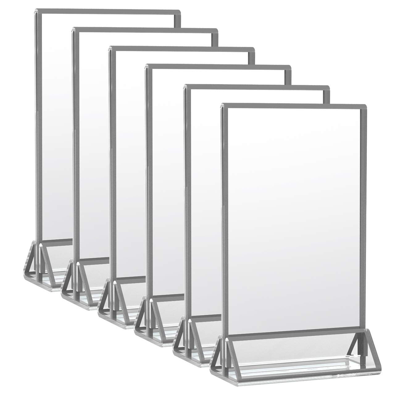 Buy 8.5x11 Clear Acrylic Double Sided Frames Wedding Table Numbers ...