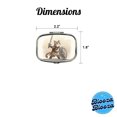 Cat With Sword And Shield Fantasy Medieval Cartoon Small Travel Handbag ...