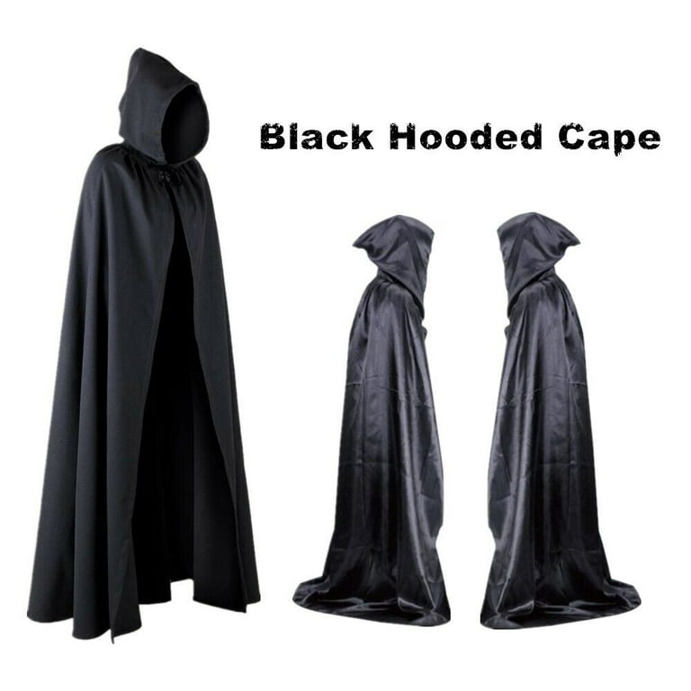 Black Hooded Cloak Witch
