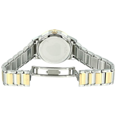 Bulova - Bulova Women's Two-Tone Crystal Dress Watch - Walmart.com ...