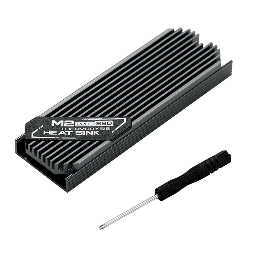 HOTYA HeatSink NVME PCI-E Heatsink Cooler M.2 2280 SSD Hard Disk ...