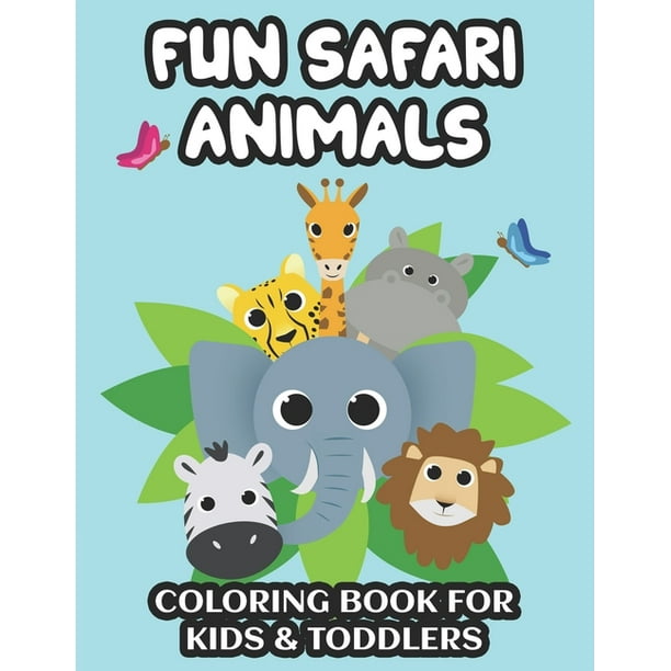 Free Kids Safari Coloring Pages