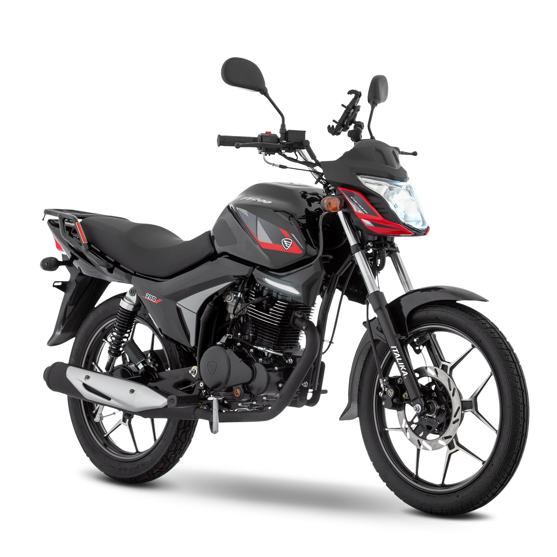 Motocicleta FT200 NEGRO Italika | Bodega Aurrera en línea
