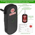 Epipen Carry Case Waterproof Insulated Travel Medication Organizer Bag ...