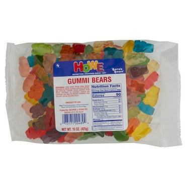 Great Value Gummy Bears Candy 52 oz Bag Chewy Fruity Flavored Snack ...