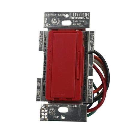 Lutron MSCF-6AM-277-HT Maestro Satin 277V 6A Fluorescent 3-Wire Hi-Lume ...