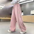 Bigetiay Girls Pants Casual Loose Fit Trousers Everyday Wear Kids ...