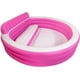 Round Inflatable Pool with Air Pump “88 x 85 x 21” Above Ground Pool ...