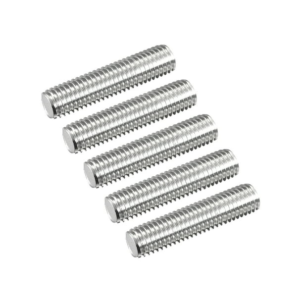 Uxcell Fully Threaded Rod M12 x 50mm 1.75mm Thread Pitch 304 Stainless ...