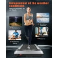 Bigzzia Walking Pad Treadmill, 2.5HP Brushless Motor Under Desk ... Bigzzia Walking Pad Treadmill, 2.5HP Brushless Motor Under Desk ...
