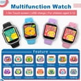 Kids Smart Watch with 26 Puzzle Games Camera Video Music Player Habit ...