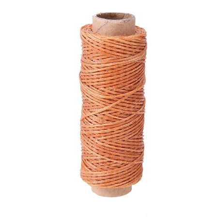 rudenlos 50m/Roll 150D Flat Sew Wax Line DIY Leather Sewing Fiber ...