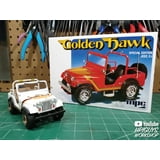 MPC MPC986 1 to 25 Scale 1981 Jeep CJ5 Golden Hawk Skill 2 Model Car ...
