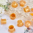 8PCS Platic Window Curtain Rod Covers Black Ends Curtain Caps 28mm ...