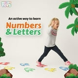 Dino Stomp Number & Alphabet Flash Cards I Preschool Learning ...