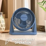 Holmes Blizzard Air Circulator Fan, 3 Speeds, 90° Tilt, Removable Grill ...